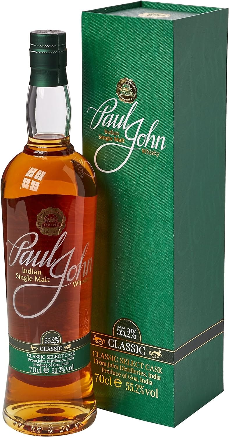 Paul John Select Cask Classic Single Malt Indian Whisky 70cl, Threshers, India | Single Malt ...