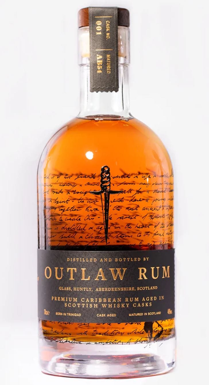 Outlaw Rum Flagship Blend 70cl, Threshers | Rum | Threshers