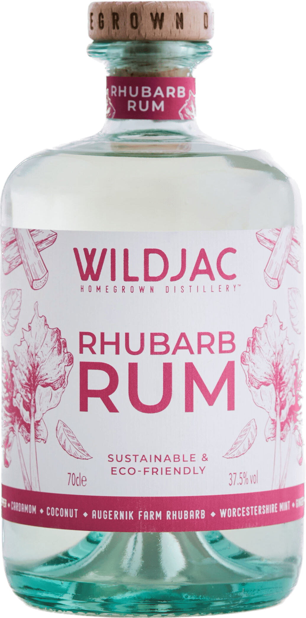 Wildjac Rhubarb Rum 70cl, Threshers | Rhubarb Rum | Threshers