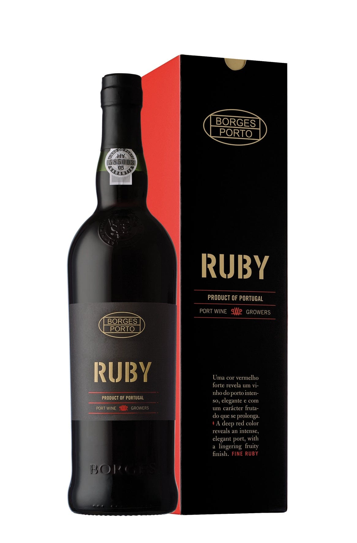 Borges Ruby Port in a Gift Box 70cl, Threshers, Douro Demarcated, Portugal | Wine | Threshers