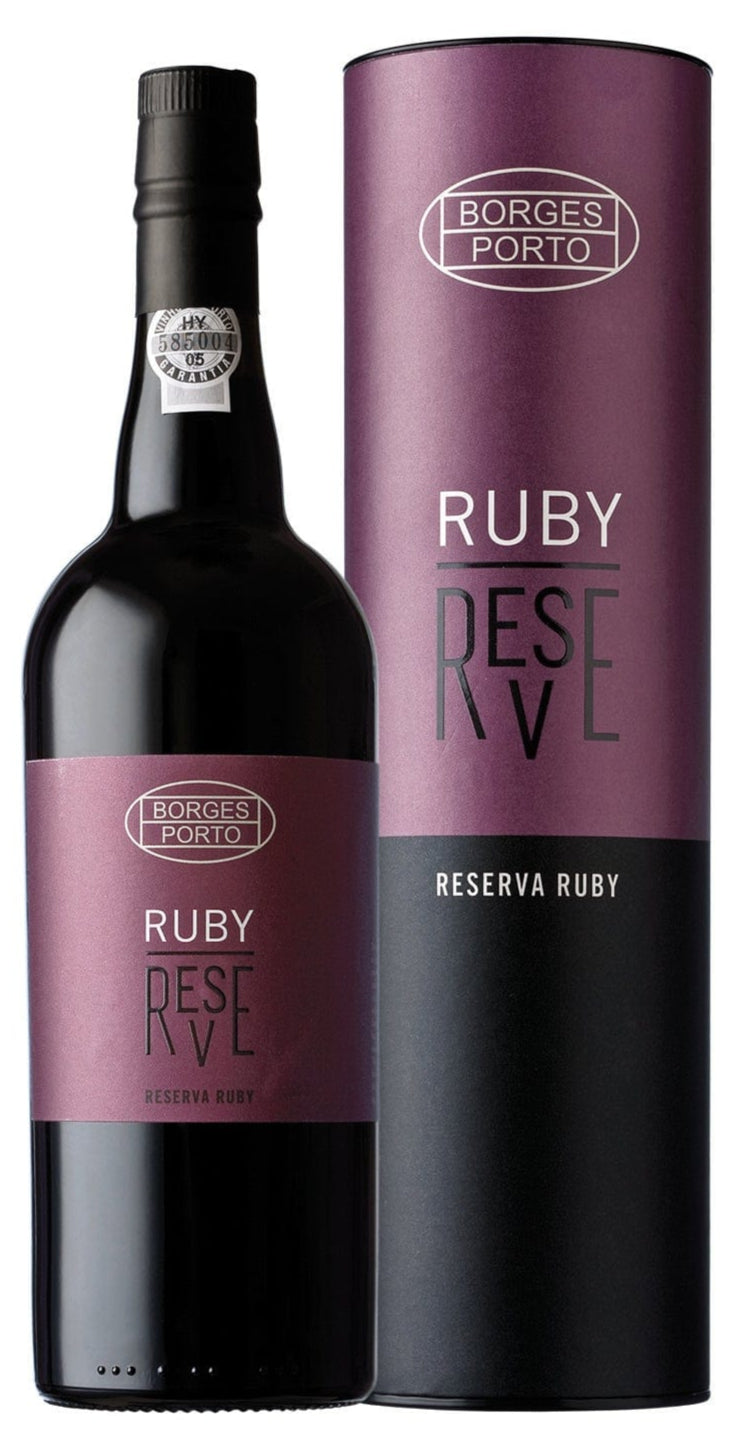 Borges Ruby Reserve Port with Premium Individual Tube 75cl – Threshers