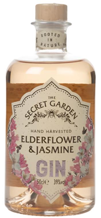 Secret Garden Elderflower & Jasmine Gin 50cl – Threshers