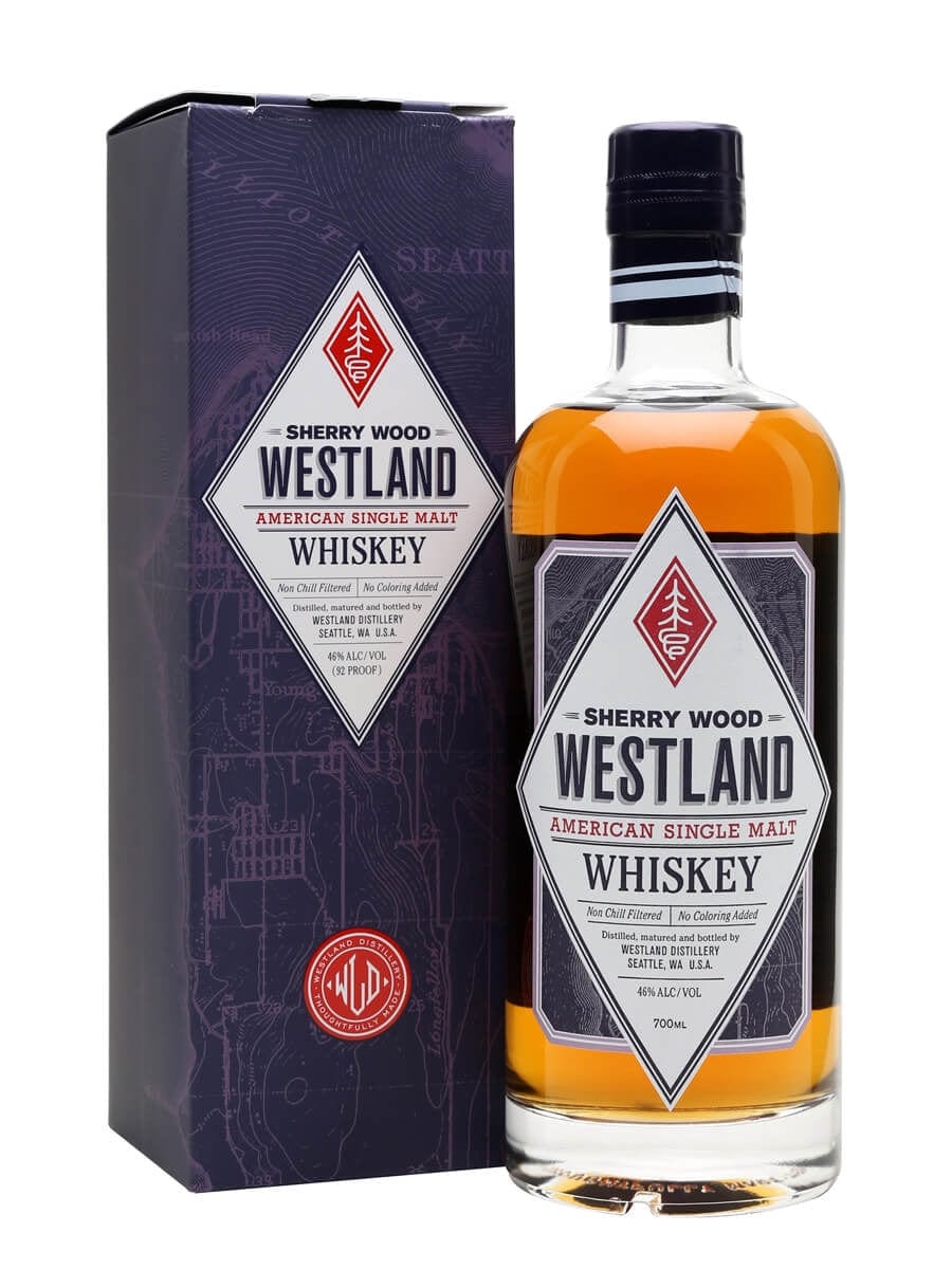 Westland Sherry Wood American Single Malt Whiskey 70cl – Threshers