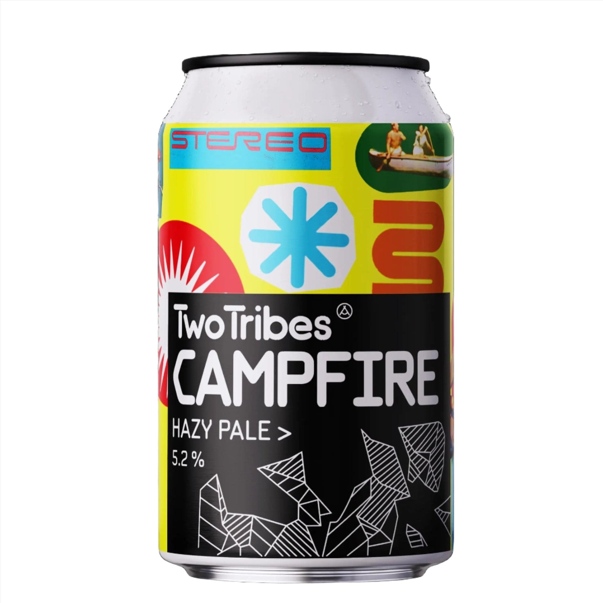 Two Tribes Campfire Hazy Pale Ale 12x330ml – Threshers