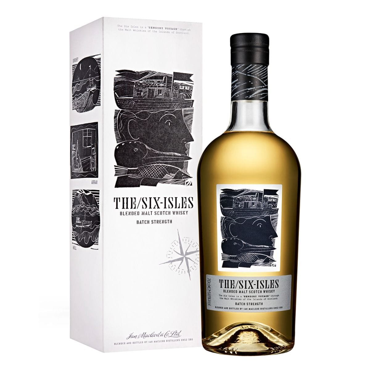 The Six Isles Batch Strength Blended Malt Whisky 70cl, Threshers | Whiskey | Threshers