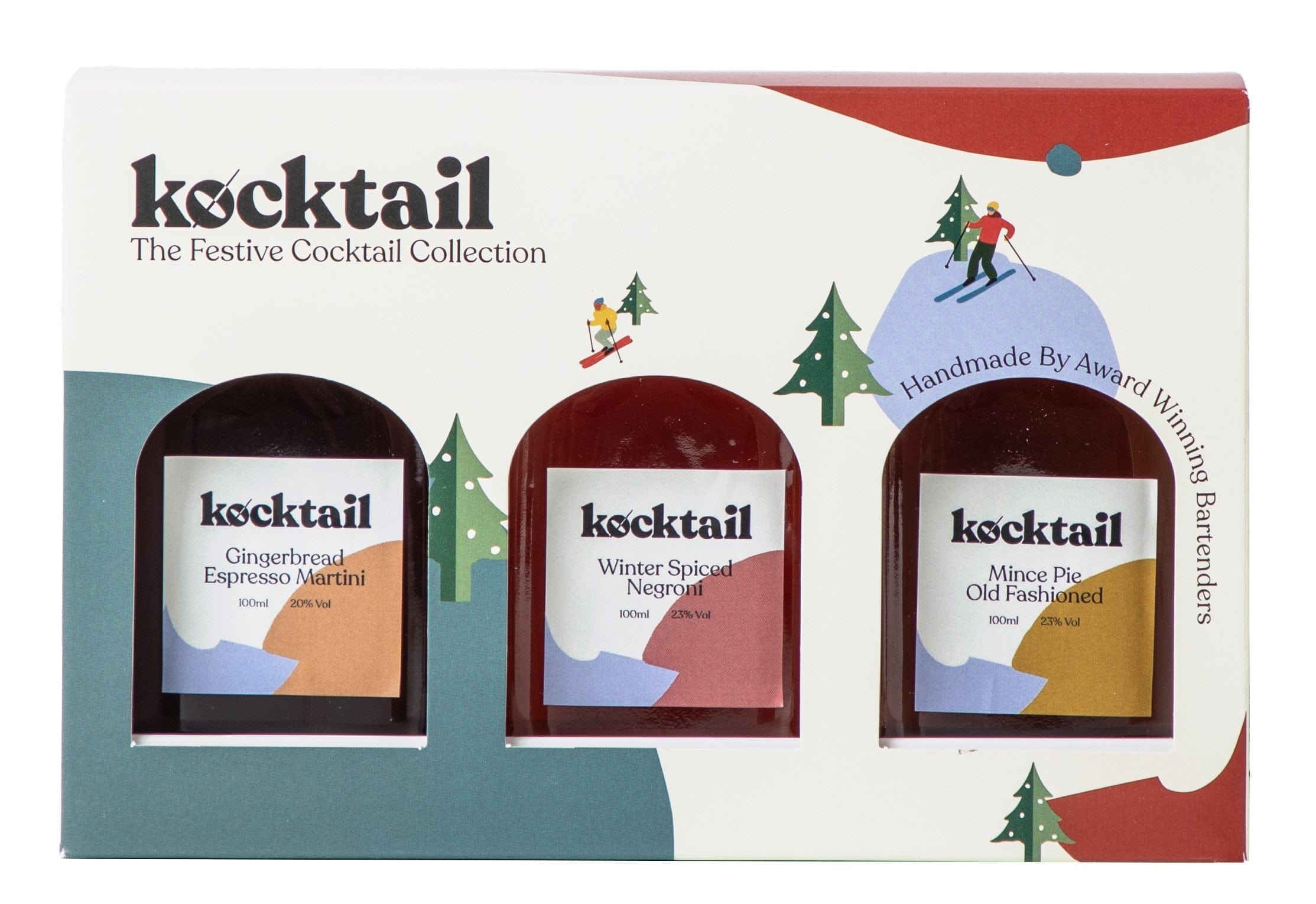 Kocktail The Festive Collection Cocktail Gift Set 3x10cl – Threshers