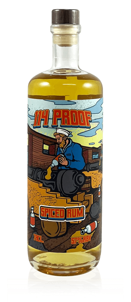 The Custom Spirit Company 114 Proof Spiced Rum 70cl, Threshers | Spiced ...