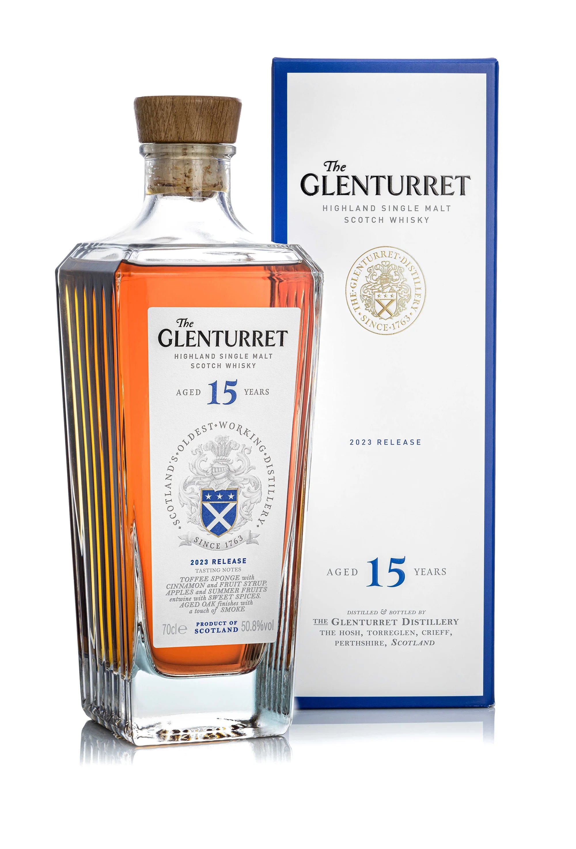 The Glenturret 15 Year Old 2023 Release 70cl, Threshers, Highland ...