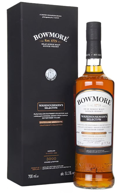 Bowmore 17 Year Old 1999 Distilled Warehouseman's Selection Distillery ...