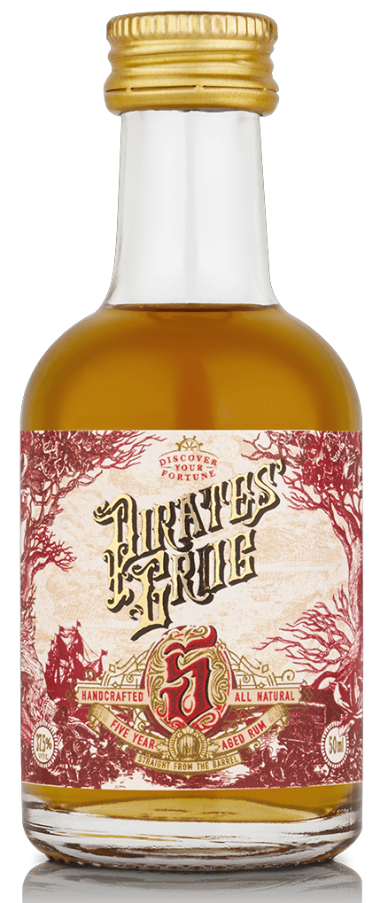 Pirate's Grog 5 Year Aged Rum Miniature 5cl – Threshers
