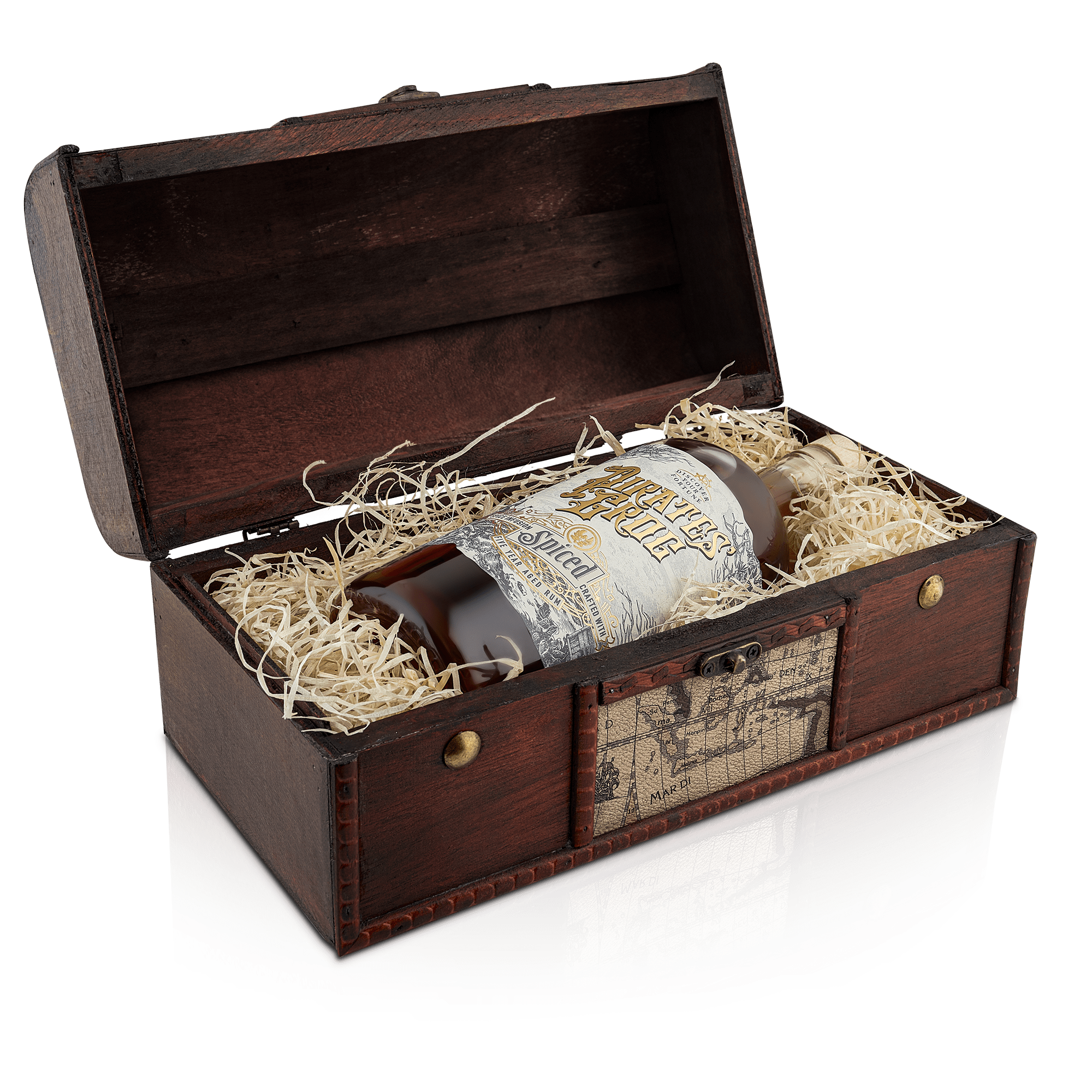 Pirate's Grog Spiced Rum Gift Chest 70cl, Threshers | Spiced Rum ...