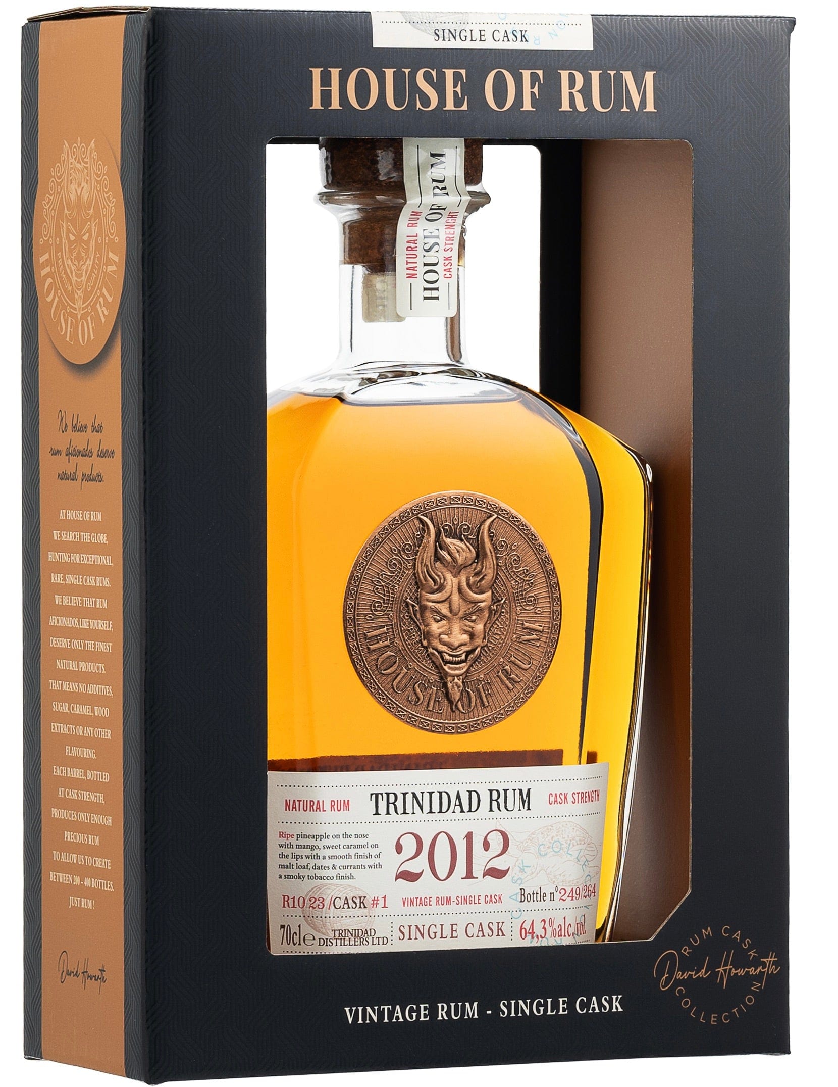 House of Rum Trinidad 2012 Rum 70cl, Threshers | Rum | Threshers