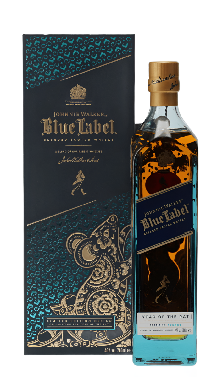 Johnnie Walker Blue Label Limited Edition Chinese Year of the Rat 2020 ...