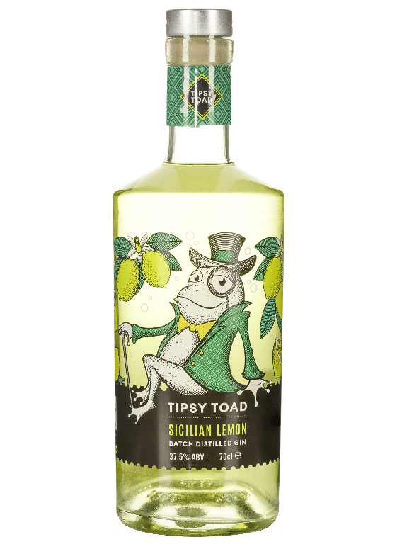 Tipsy Toad Sicilian Lemon Gin 70cl, Threshers, Italy | Sicilian Lemon ...