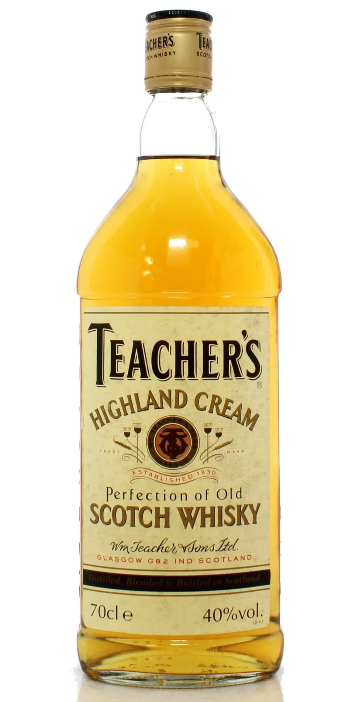 Teacher's Highland Cream Blended Scotch Whisky 70cl, Threshers, United ...