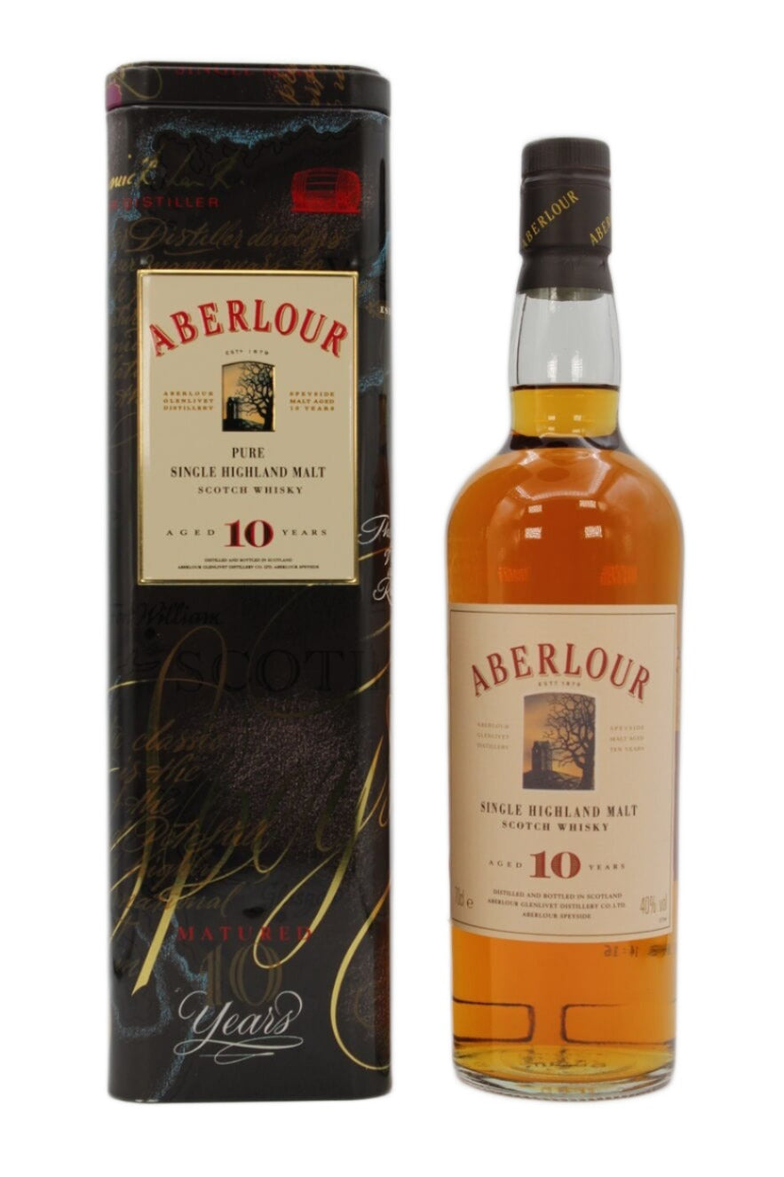 Aberlour 10 Year Old Limited Edition Tin 70cl, Threshers, Speyside ...