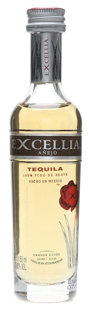 Excellia Anejo Tequila Miniature 5cl, Threshers, Mexico | Añejo Tequila ...