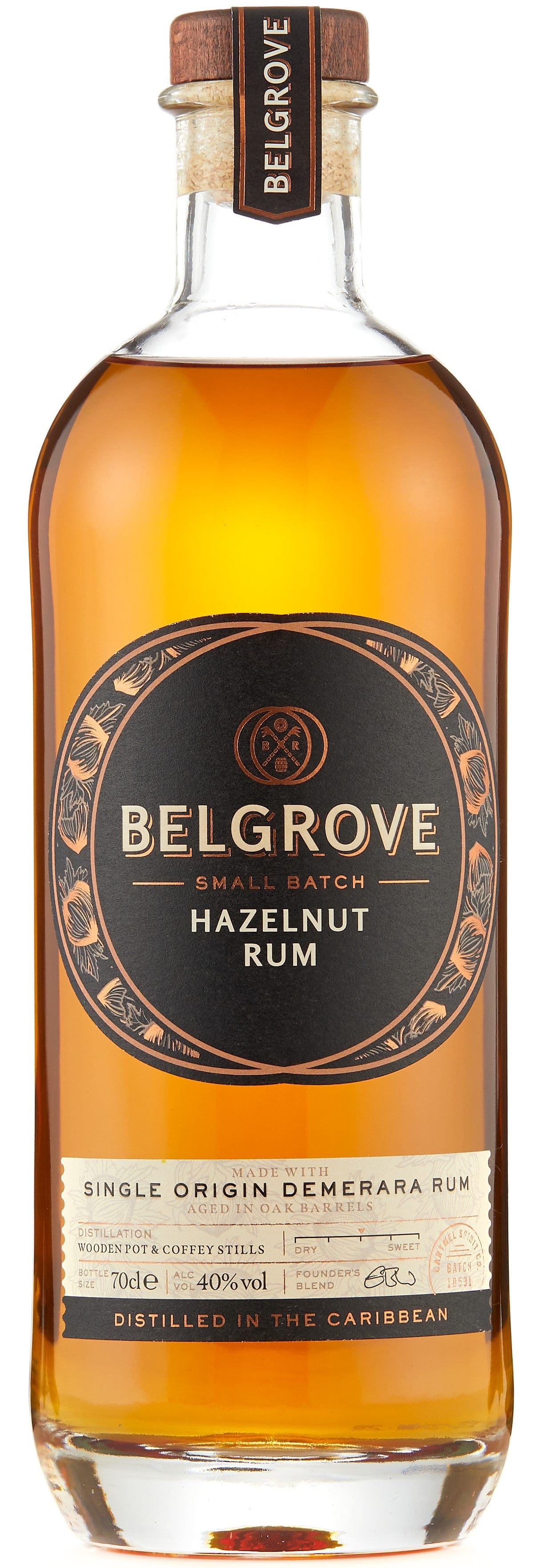 Belgrove Hazelnut Rum 70cl – Threshers