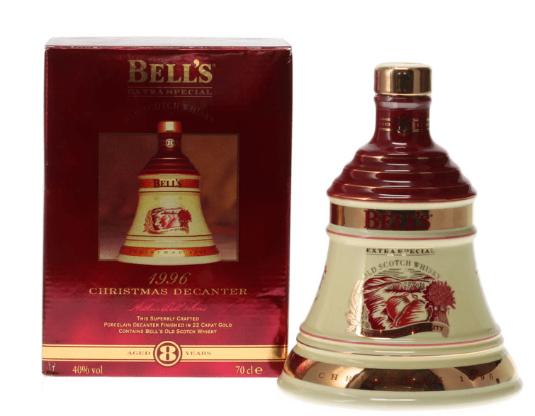 Bell's Blended Scotch Whisky Christmas Decanter 1996 70cl, Threshers ...
