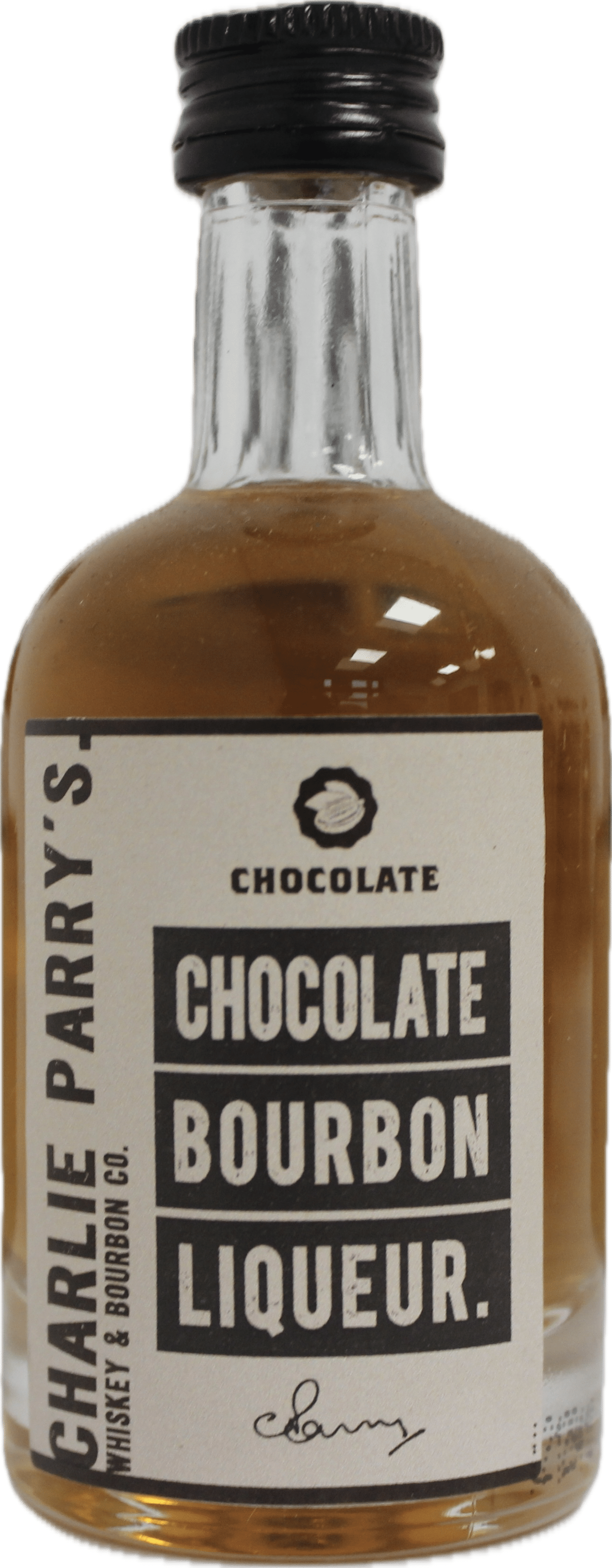 Charlie Parry's Chocolate Bourbon Liqueur Miniature 5cl, Threshers ...