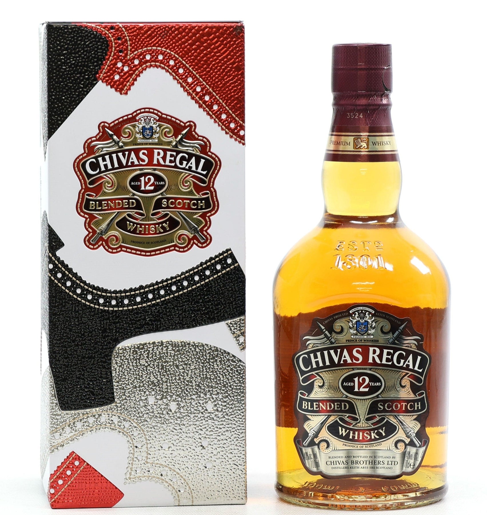 Chivas Regal 12 Year Old Limited Edition by Tim Little 70cl, Threshers, United Kingdom | Whiskey ...