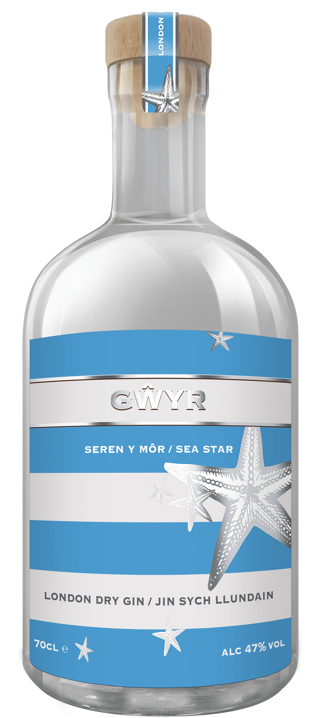 Gŵyr Sea Star Gin 70cl, Threshers | Gin | Threshers