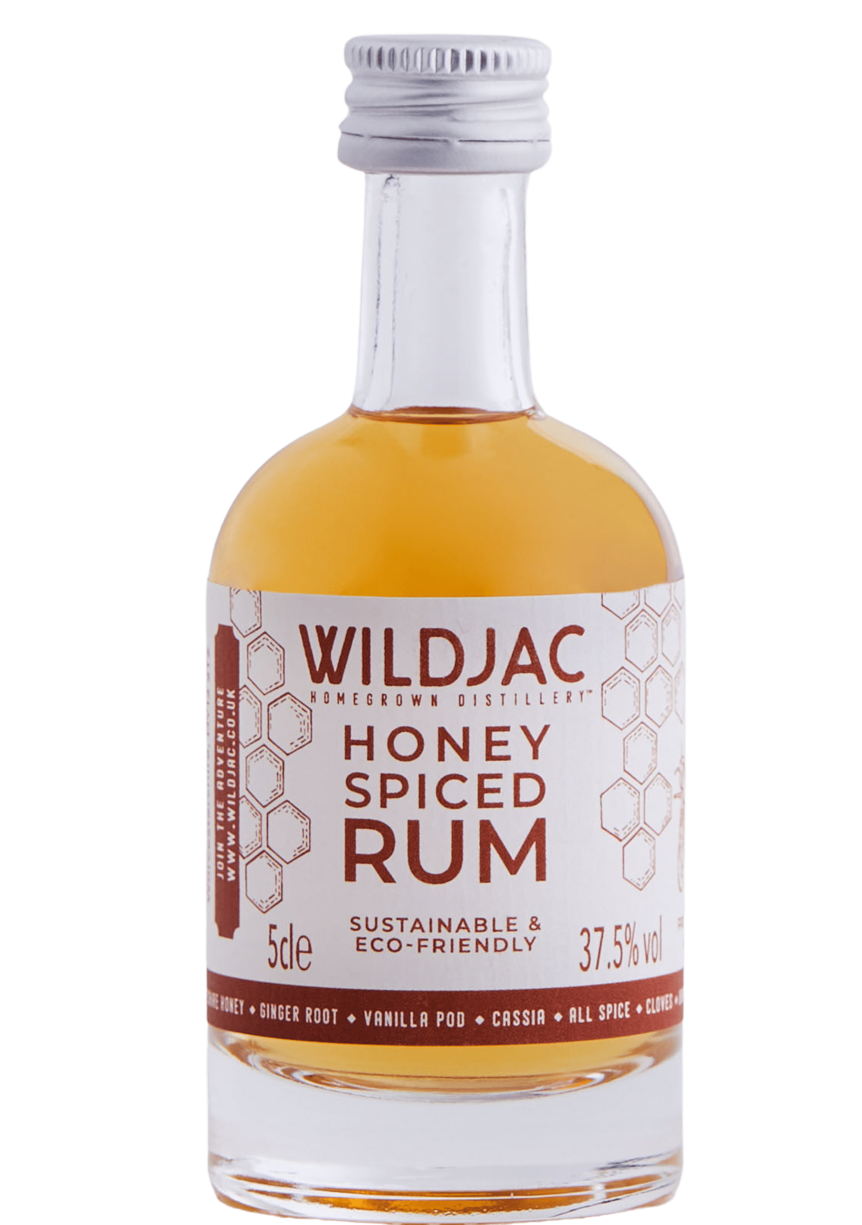Wildjac Honey Spiced Rum Miniature 5cl, Threshers | Honey Spiced Rum ...