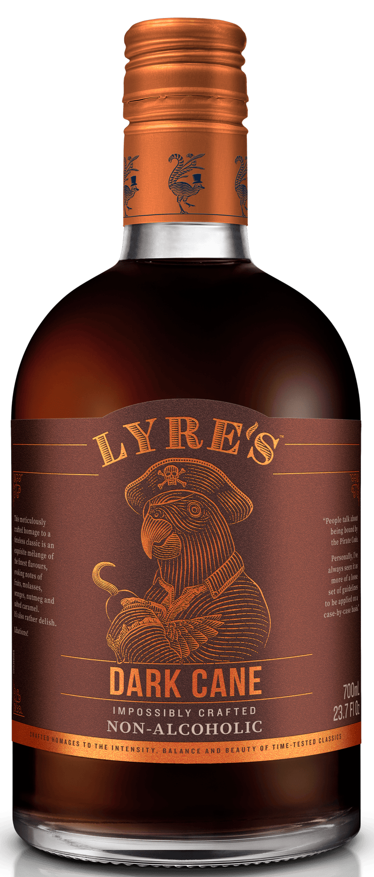 Lyre's Dark Cane Alcohol Free Rum Alternative 70cl, Threshers | Dark ...