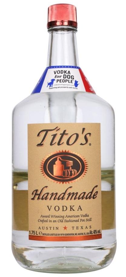Tito's Handmade Texas Vodka Magnum 1.75l, Threshers, Texas, United ...