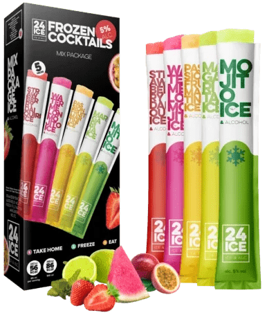 24 Ice Frozen Cocktail Ice Pops 10x65ml, Threshers | Beer | Threshers