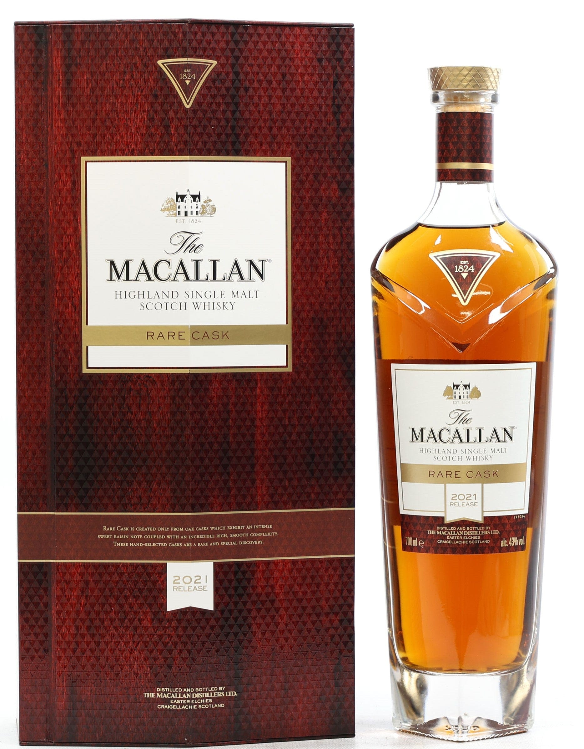 Macallan Rare Cask 2021 Single Malt Scotch Whisky Gift Box 70cl – Threshers
