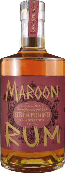 Beckford's Maroon Over Proof Rum 50cl, Threshers | Overproof Rum ...