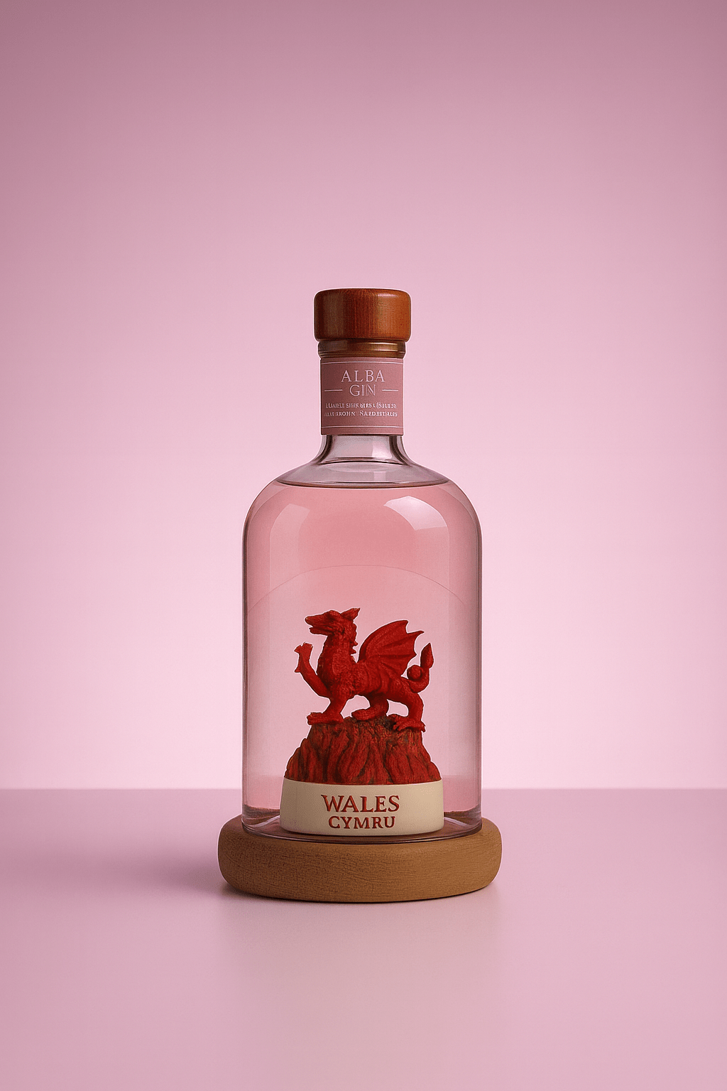 Welsh Dragon Mini Refillable Gin Decanter 10cl, Threshers, United ...