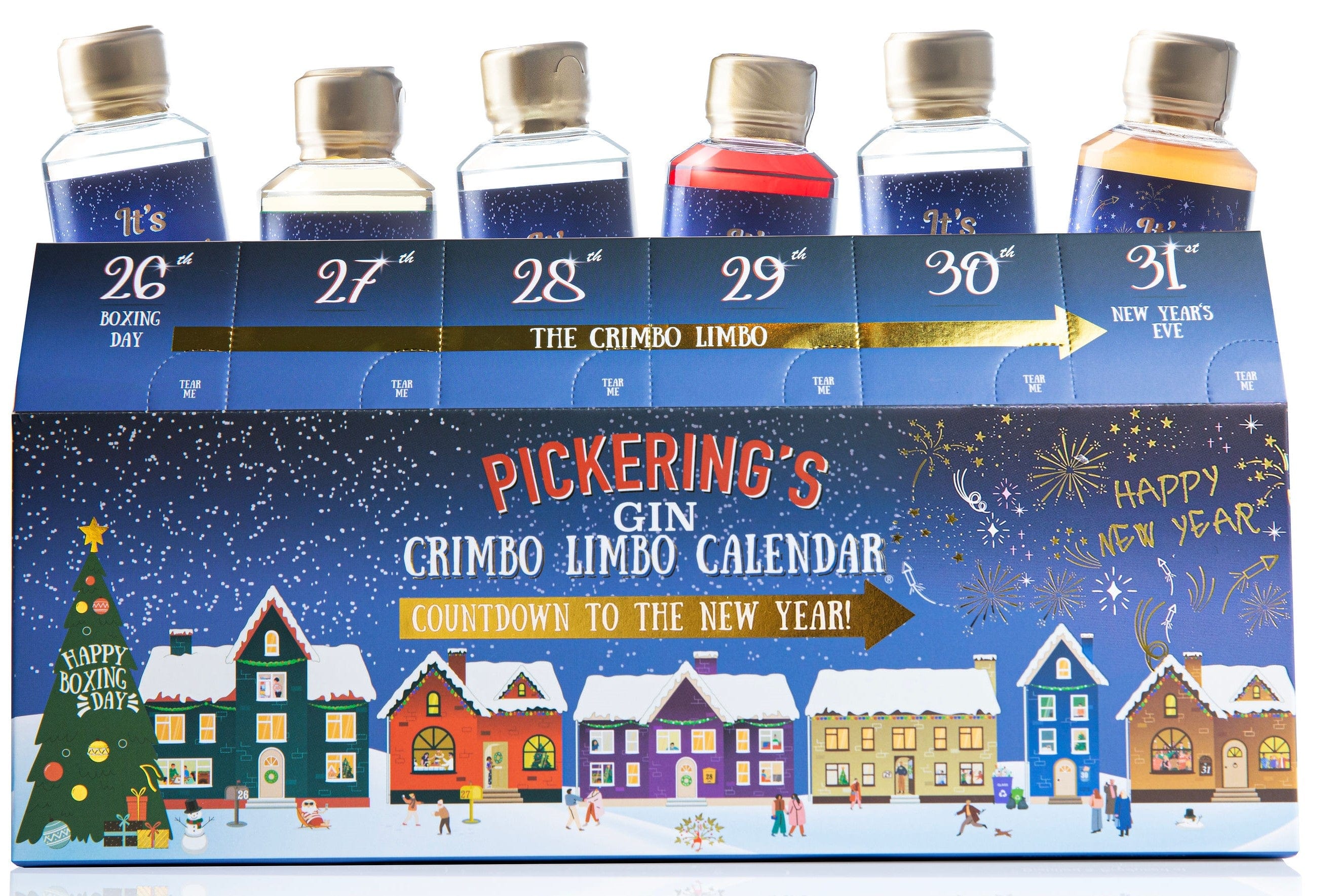 Pickering's Gin Crimbo Limbo Calendar 6x5cl, Threshers | Ale Beer ...