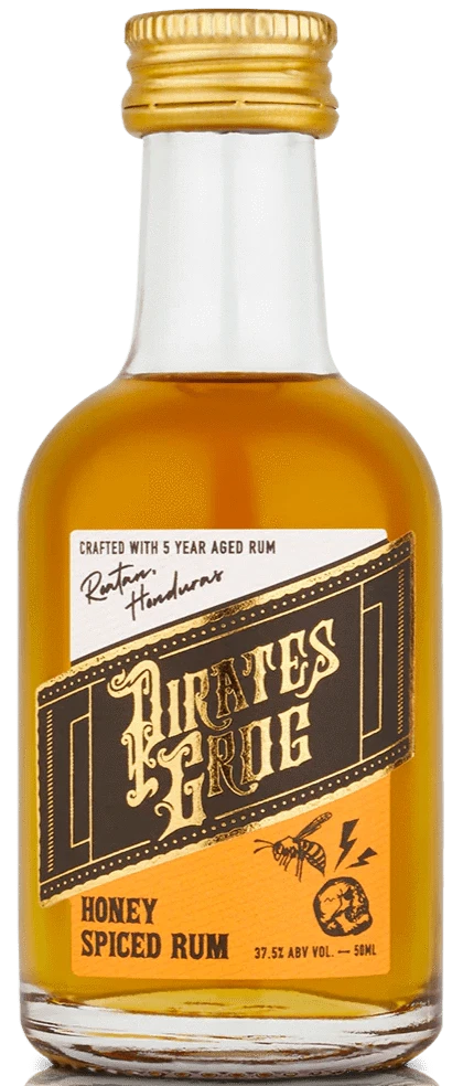 Pirate's Grog Honey Spiced Rum Miniature 5cl – Threshers