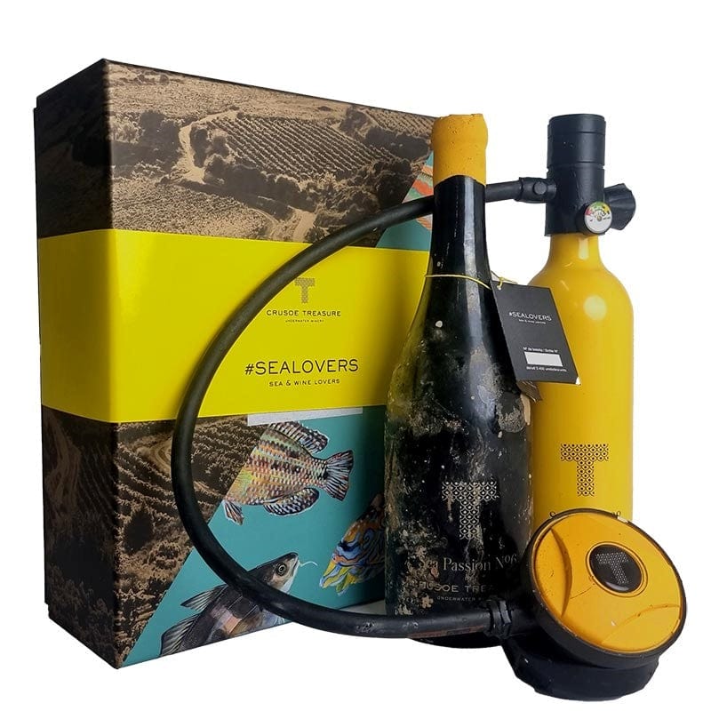 Crusoe Treasure Sea Lovers No.8 Duet Red Wine Diving Edition 75cl ...