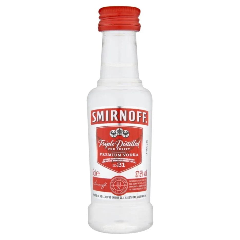 Smirnoff Red Label Vodka Miniature 5cl, Threshers | Plain Vodka | Threshers
