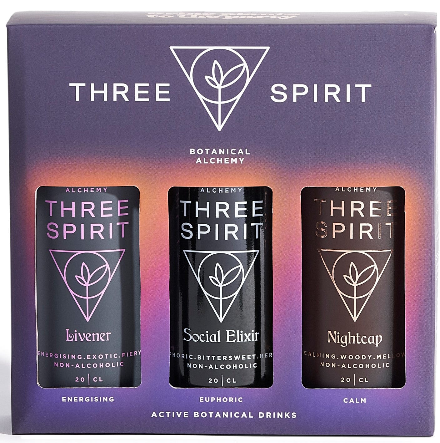 Three Spirit Alcohol Free Spirit Starter Pack 3x20cl, Threshers | Gin ...