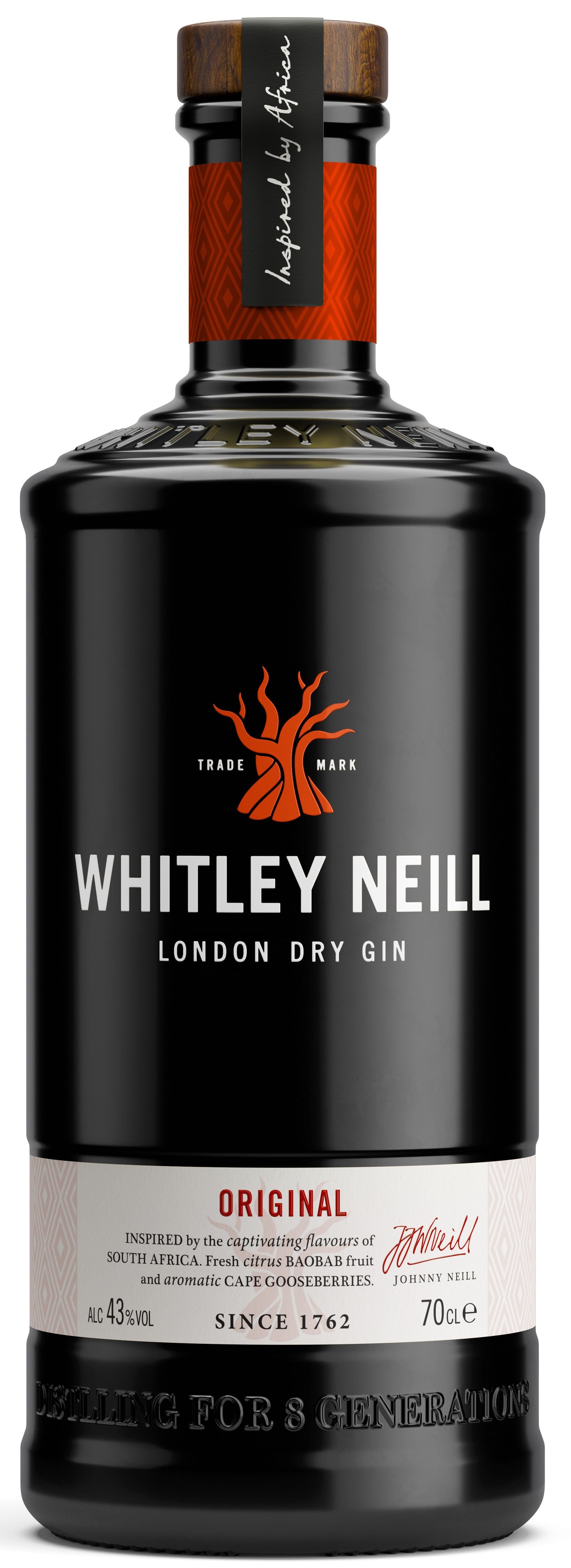 Whitley Neill Original Gin 70cl, Whitley Neill | Gin | Threshers