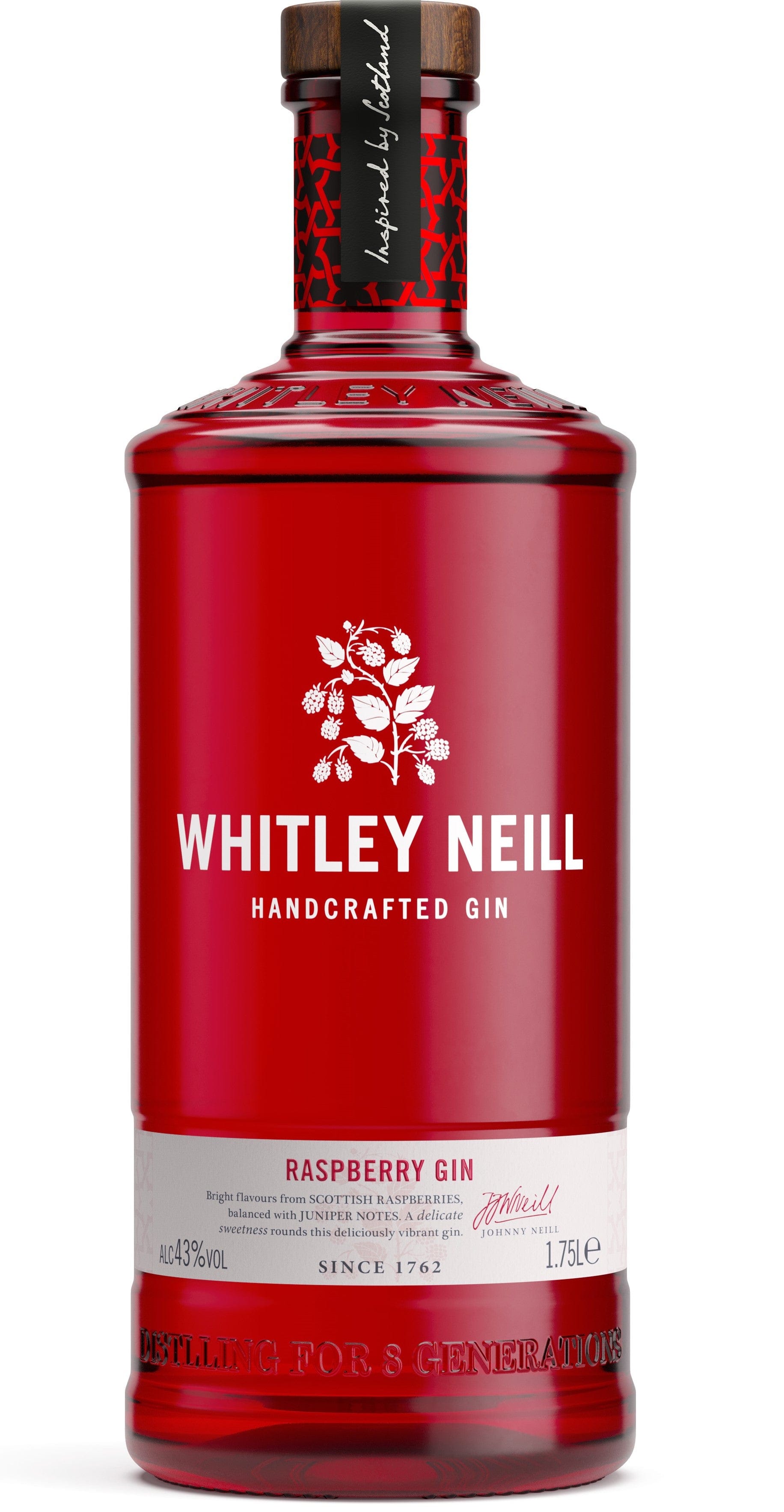 Whitley Neill Raspberry Gin 70cl, Whitley Neill | Flavoured Gin | Threshers