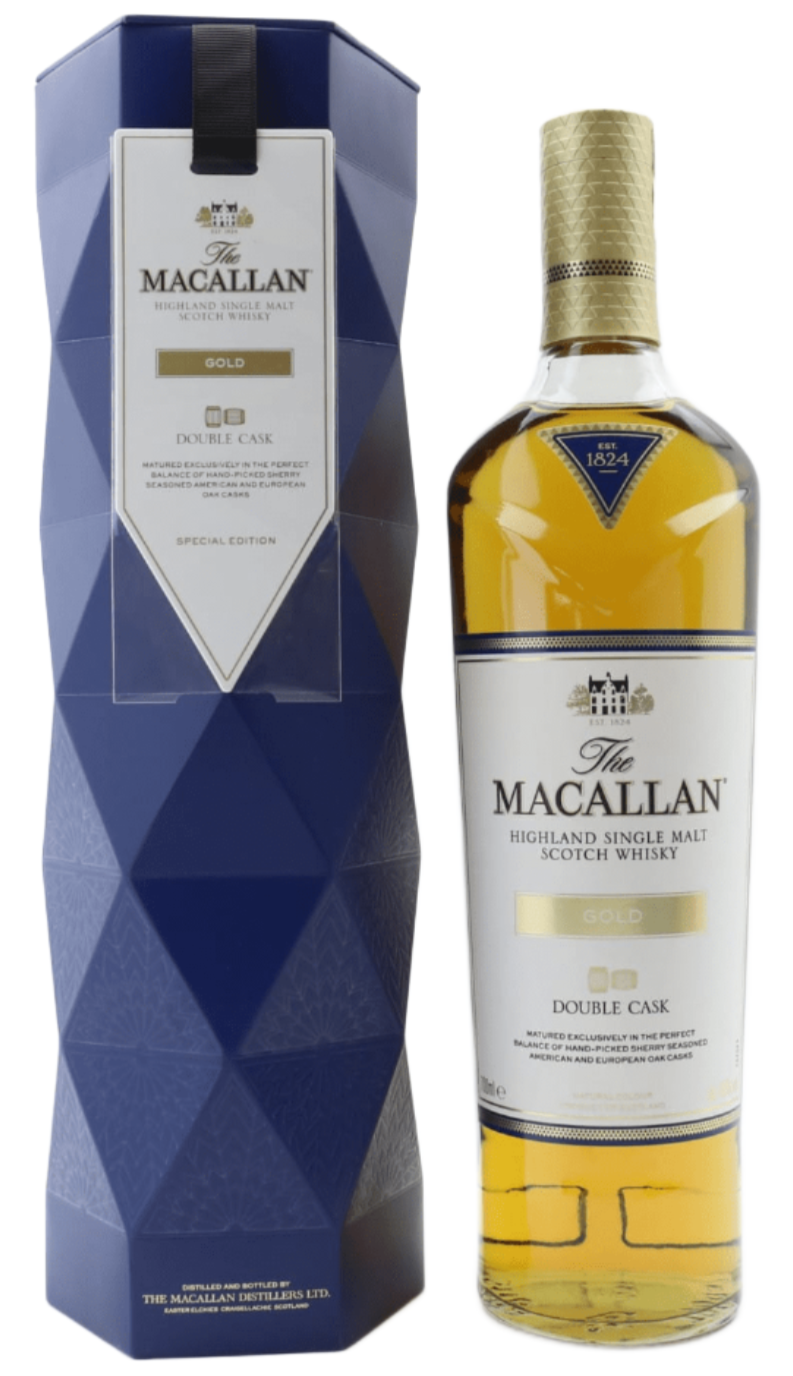 Macallan Double Cask Gold Special Edition Gift Box 70cl, Threshers ...