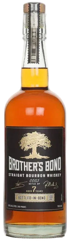 Brother's Bond Bottled in Bond 7 Year Old Straight Bourbon Whiskey 70c ...
