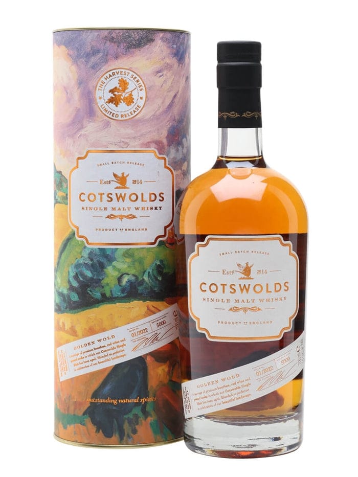 Cotswolds Golden Wold Harvest Series No. 1 Limited Edition Single Malt ...