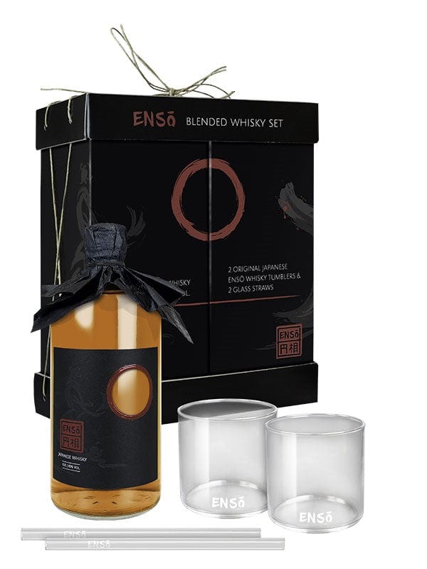 Enso Japanese Whiskey Limited Edition Gift Set 70cl, Threshers, Japan ...