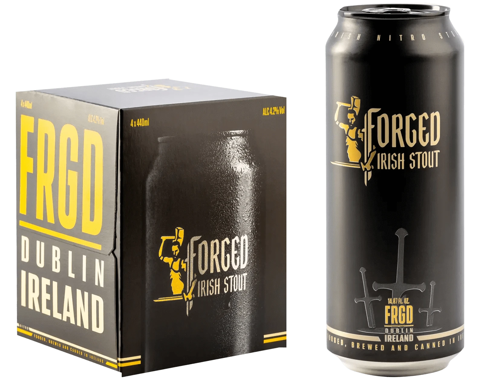 Forged Irish Stout 24x440ml, Threshers | Stout Beer | Threshers