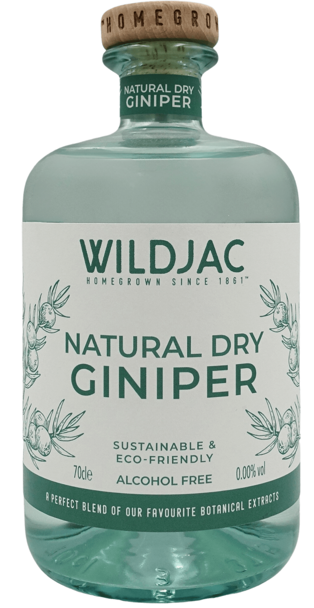 Wildjac Natural Dry Giniper Alcohol Free 70cl, Threshers | Natural Dry ...