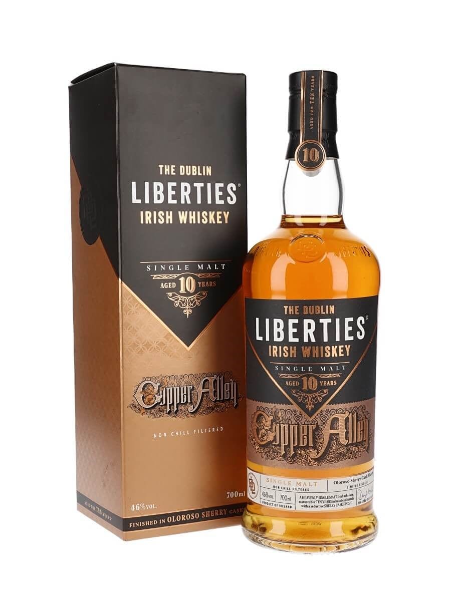 Dublin Liberties Copper Alley 10 Year Old 70cl, Threshers, Ireland ...
