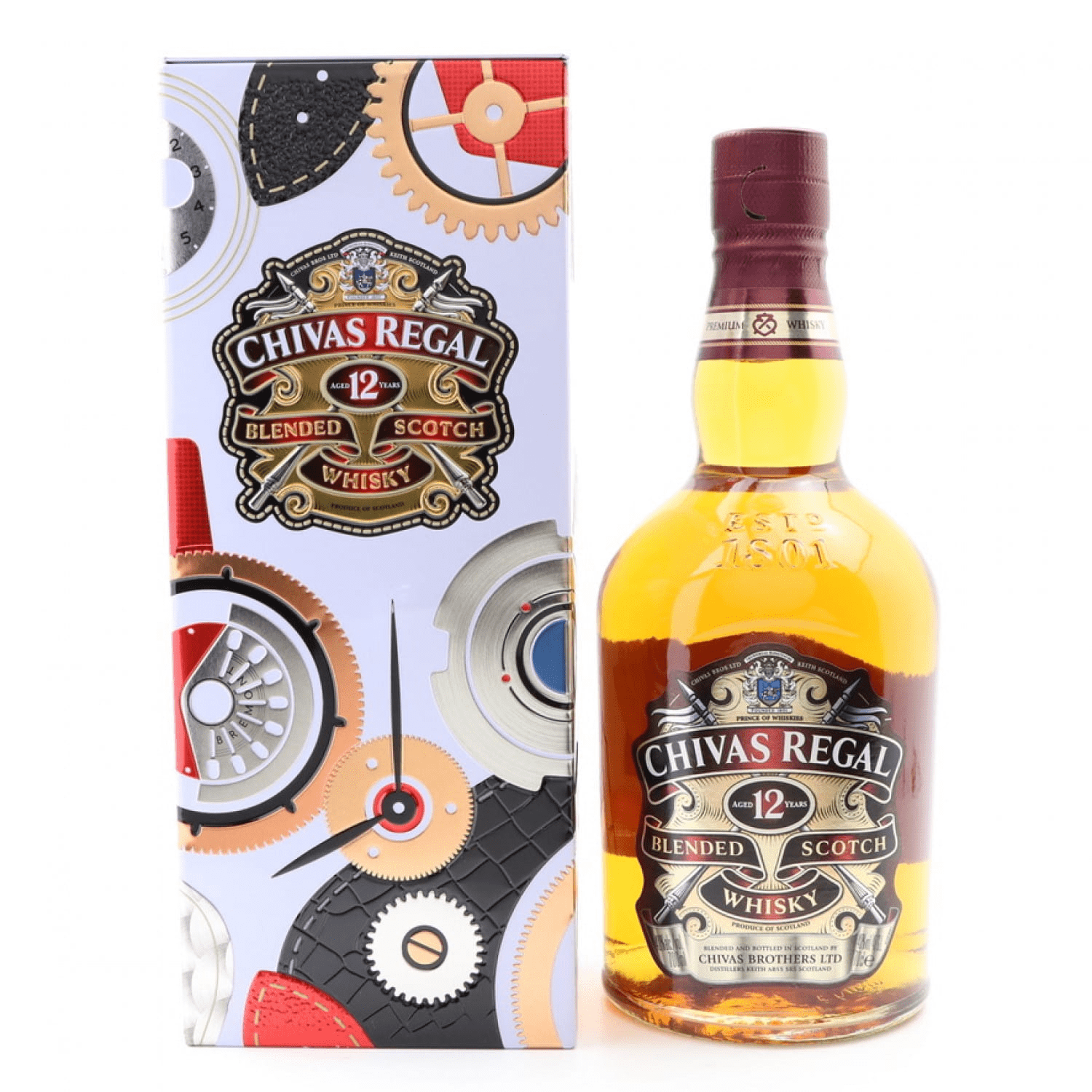 Chivas Regal 12 Year Old Bremont Limited Edition 70cl, Threshers ...