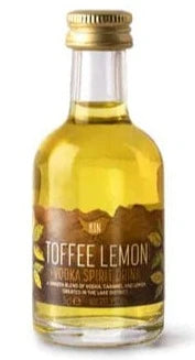 Kin Toffee Lemon Vodka Miniature 5cl, Threshers | Toffee Vodka | Threshers