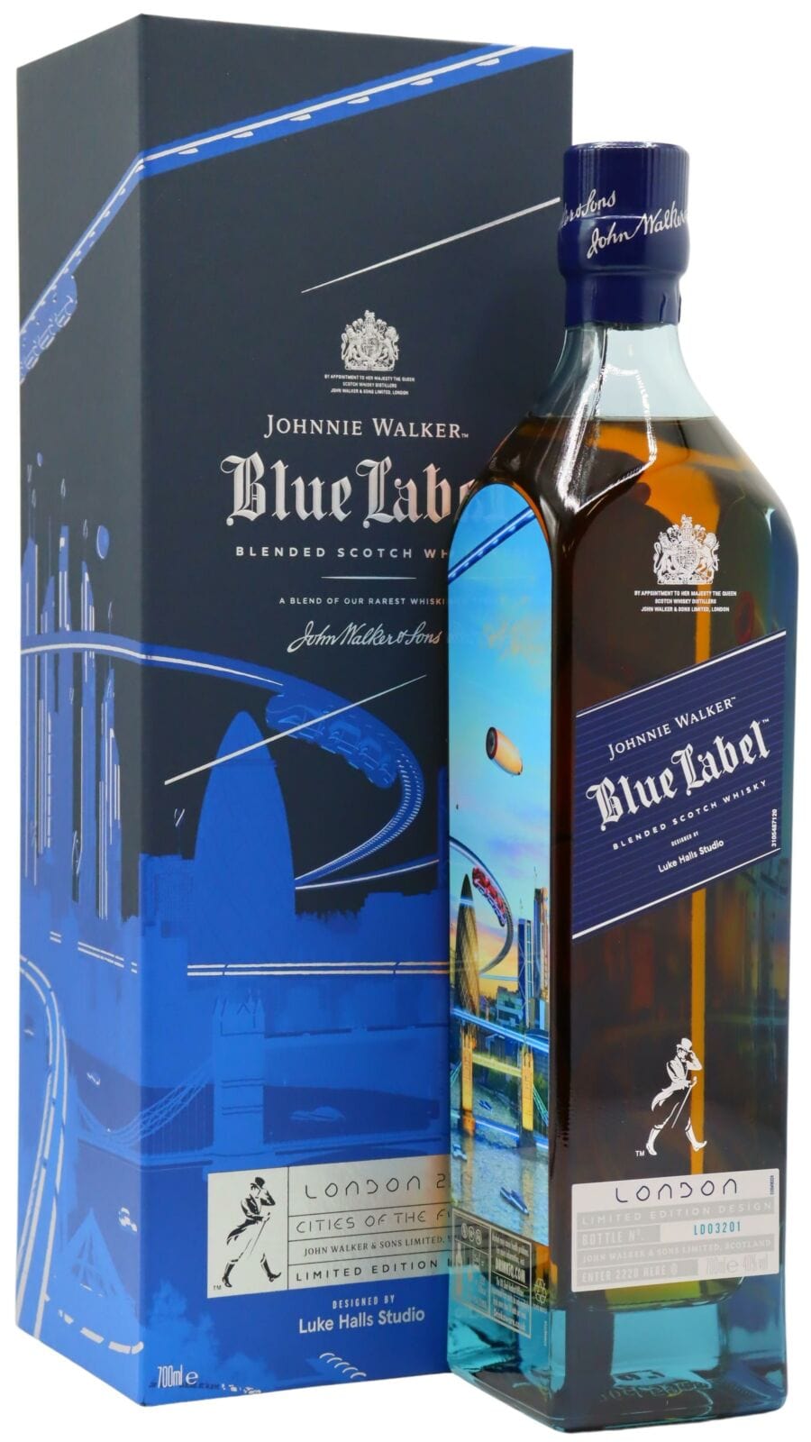 Johnnie Walker Blue Label Cities of the Future London 2220 Blended ...